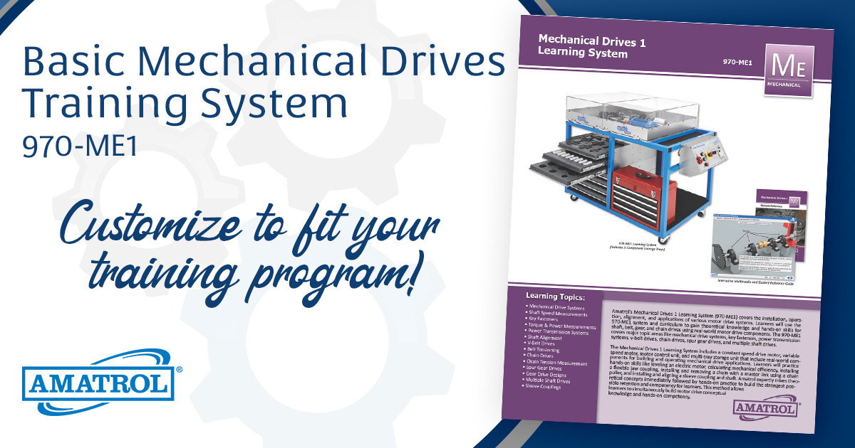 Mechanical Drives 1 Learning System | Amatrol