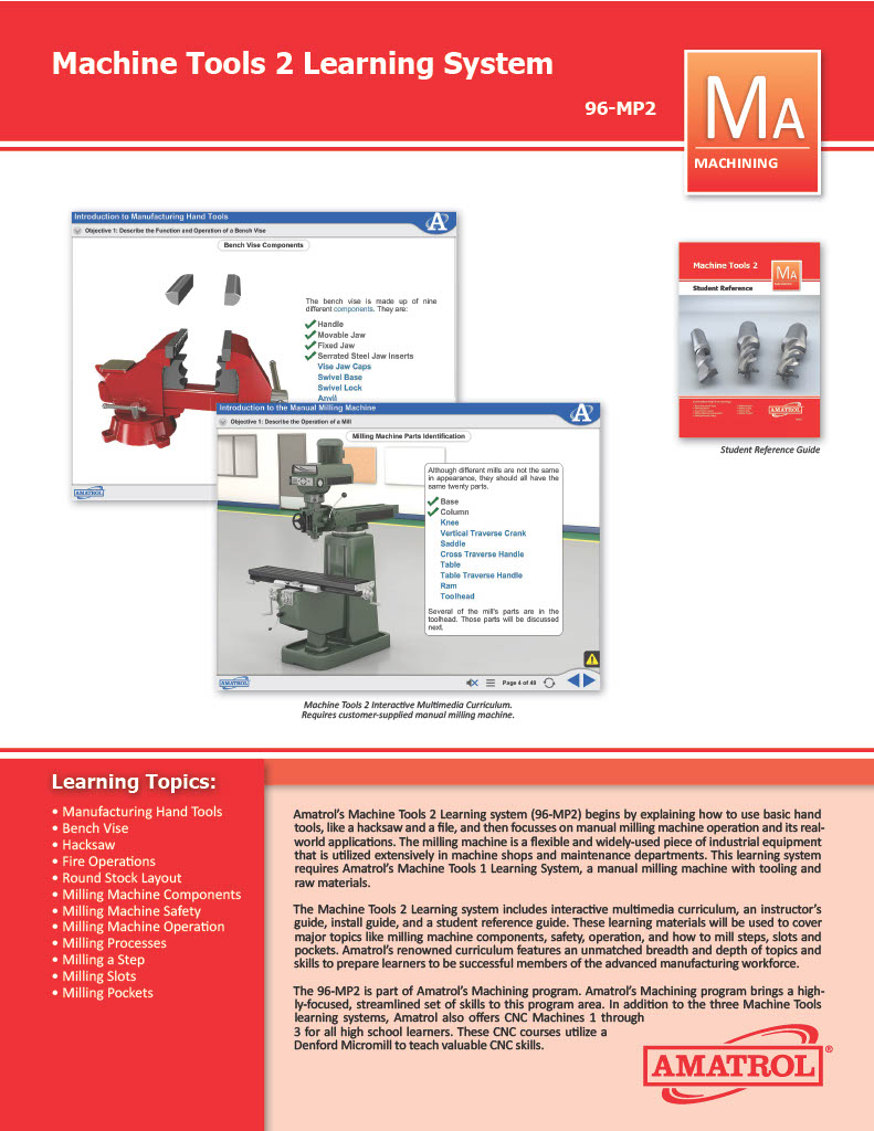 Machine Tools 2 Learning System | Amatrol